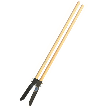 China Carbon Steel Post Hole Digger with Hardwood Handles